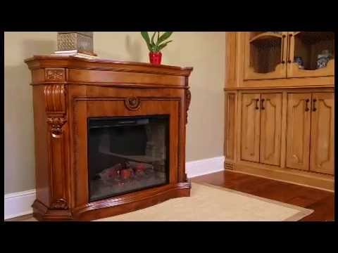 ClassicFlame Florence Electric Fireplace Mantel in Heritage Cherry | 33WM0615-C203