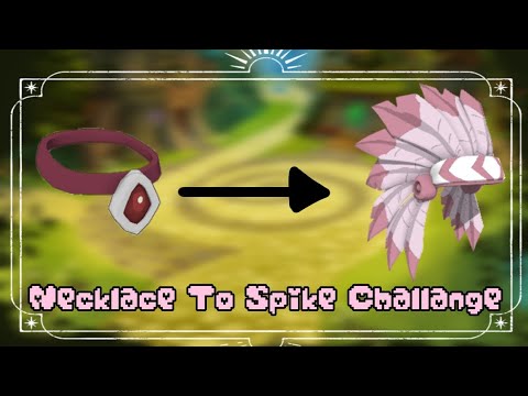 Necklace To Headress Challange // Animal Jam Classic // Trading //Ep. 1
