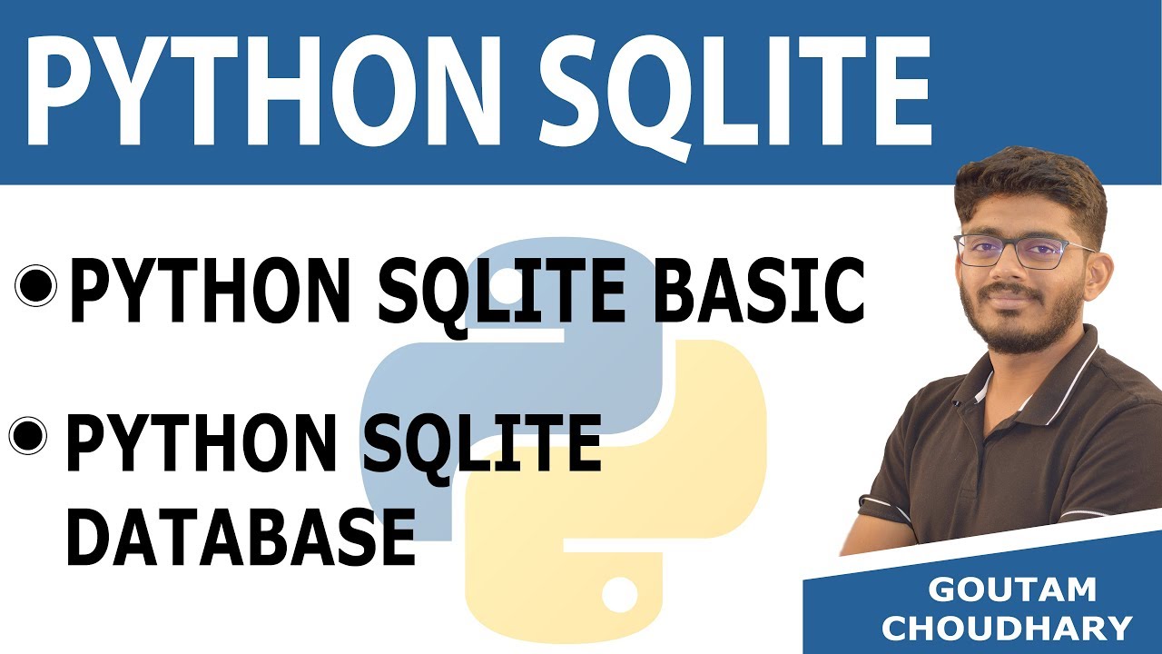 #42 SQLite Database Tutorials - Python Database Tutorial for Beginners