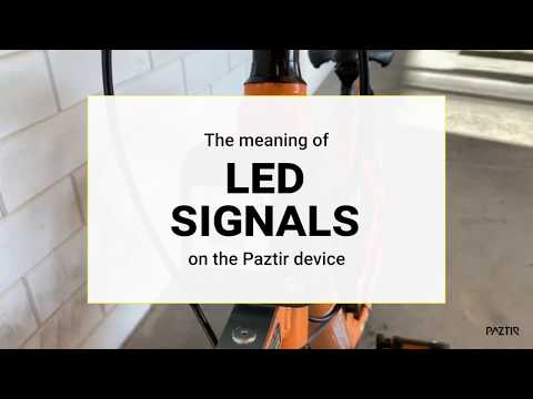 The Meaning of Led Signals on the Paztir Device