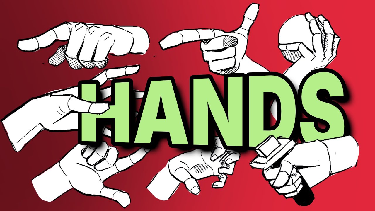How to Draw Hands in ANY Angle - Beginner Tutorial