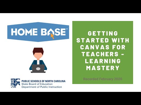 Getting Started with Canvas for Teachers Learning Mastery Gradebook and Analytics