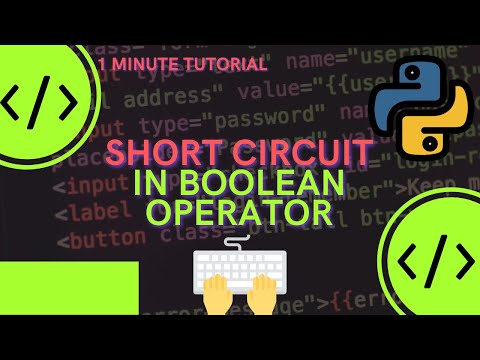 Be aware with Boolean operator Short circuiting in Python #shorts