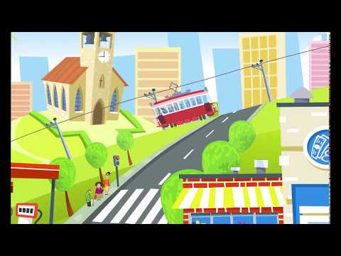 In the city from English with Memo the Dragon 1