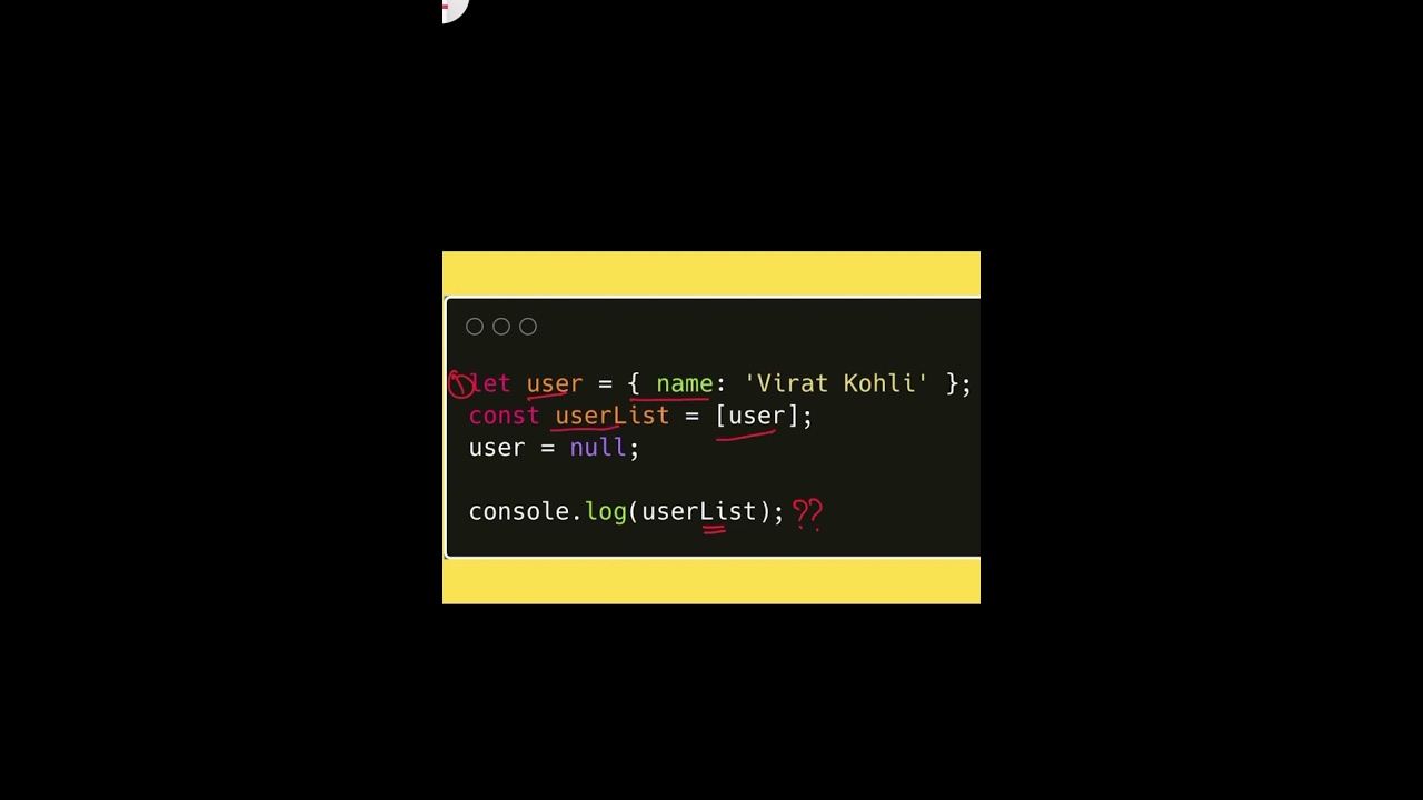 Javascript Interview Question Output Based || #javascript #frontend