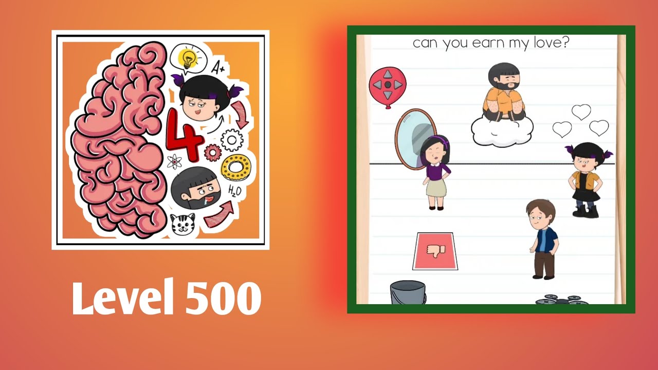 Brain Test 4 Level 500 Solution Walkthrough