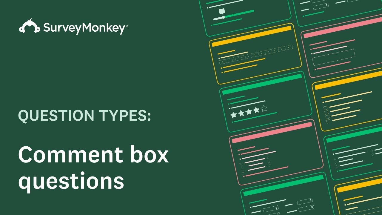 How to create a Comment Box question with SurveyMonkey