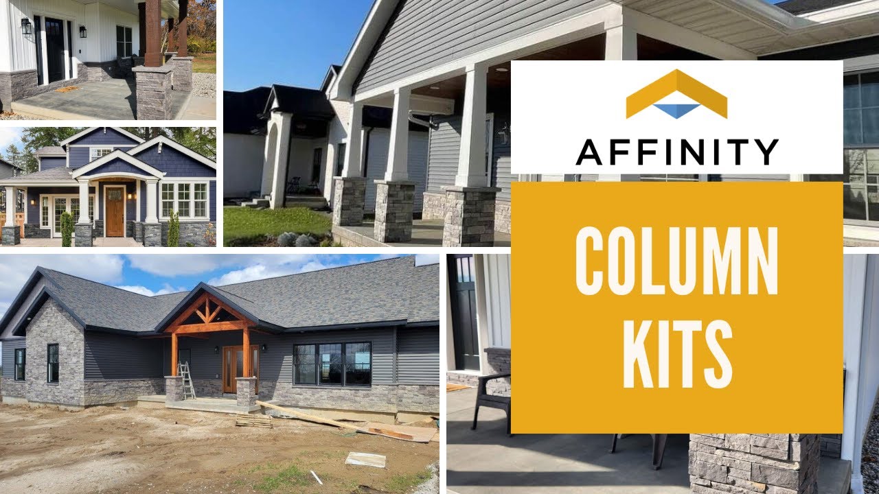Installing Faux Stone Column Wrap Kits From Affinity Stone