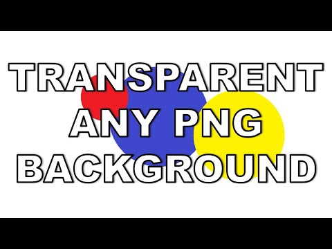 How to make transparent background in PNG file with Photoshop - 2 EASY WAYS!