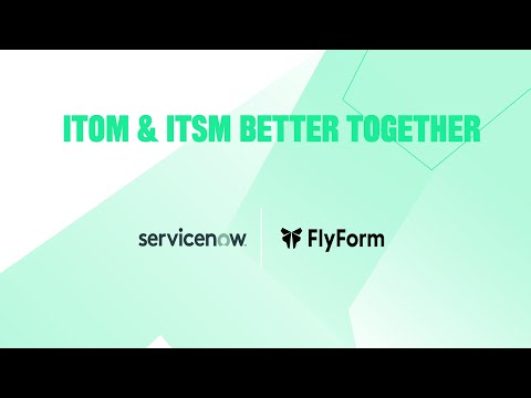 ITSM & ITOM better together| Increase efficiency and reduce costs with ServiceNow| Webinar