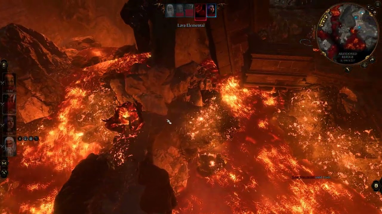 Lava elemental easy kill - Baldur's Gate 3