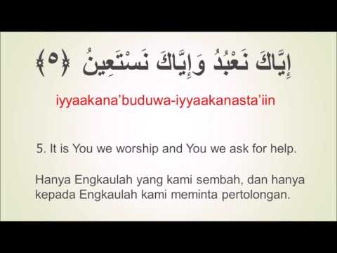 WARM WELCOME! IF YOU ARE JUST REVERT TO ISLAM OR START LEARNING AL-FATIHAH