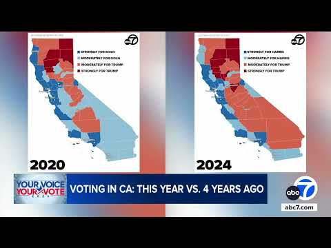 More L.A. County voters favored Trump in 2024 than in 2020, data shows