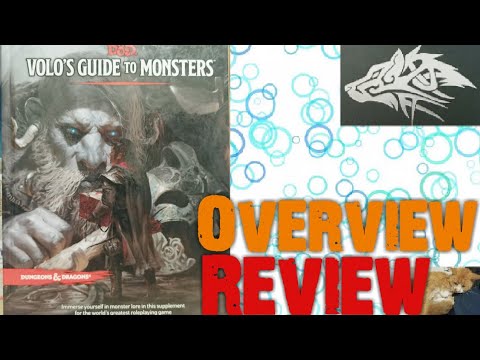 🐉 Overview & Review of Volo's guide to monsters for Dungeons & Dragons 5th edition by WotC.