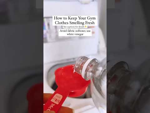 Eliminate Odor From Gym Clothes With This Hack!