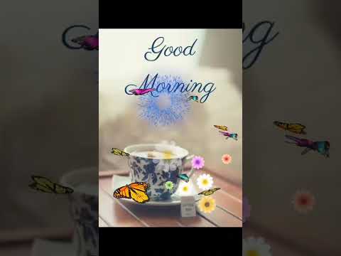 good morning gif animation