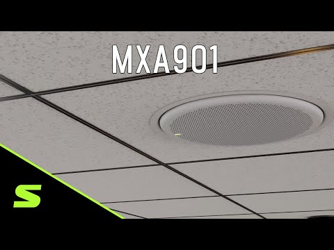 Shure Microflex® Advance™ MXA901 Conferencing Ceiling Array Microphone Overview