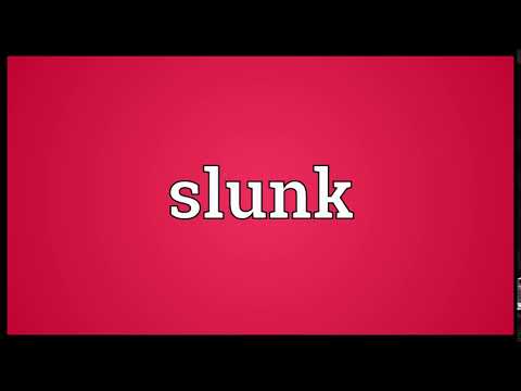 Slunk Meaning | Wordogram