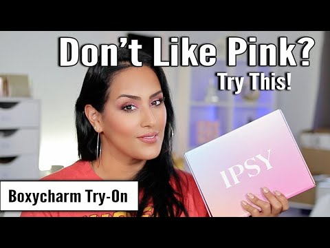 Boxycharm Try On | August 2023 Ipsy | Pink Eyeshadow Alternative