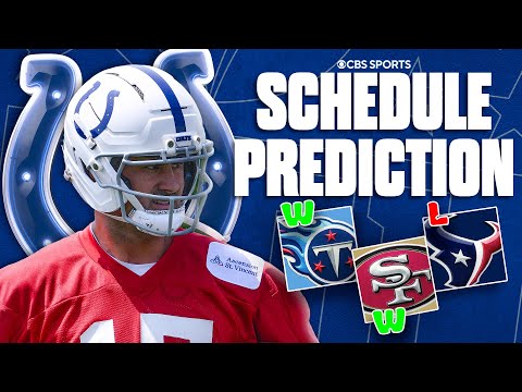 Indianapolis Colts 2025 Schedule Prediction | Daniel Jones starting QB? Colts returning to playoffs?