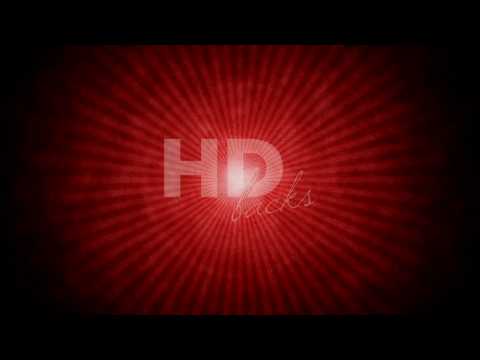 Red Grunge Spinning Rays - HD Background Loop