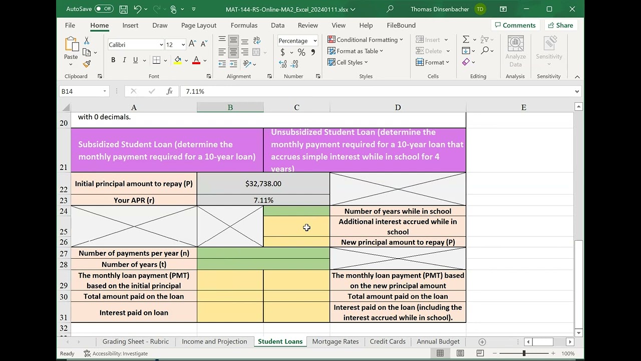 Major Assignment 2 C - Student Loans