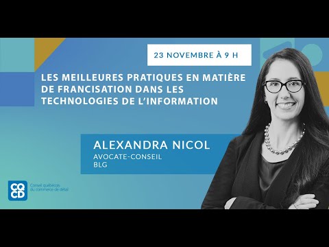 Les meilleures pratiques en matière de francisation dans les technologies de l’information