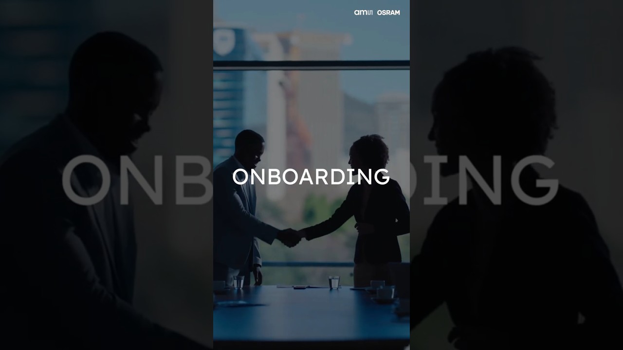 Employee onboarding at ams OSRAM #experienceamsosram #newjobs #career