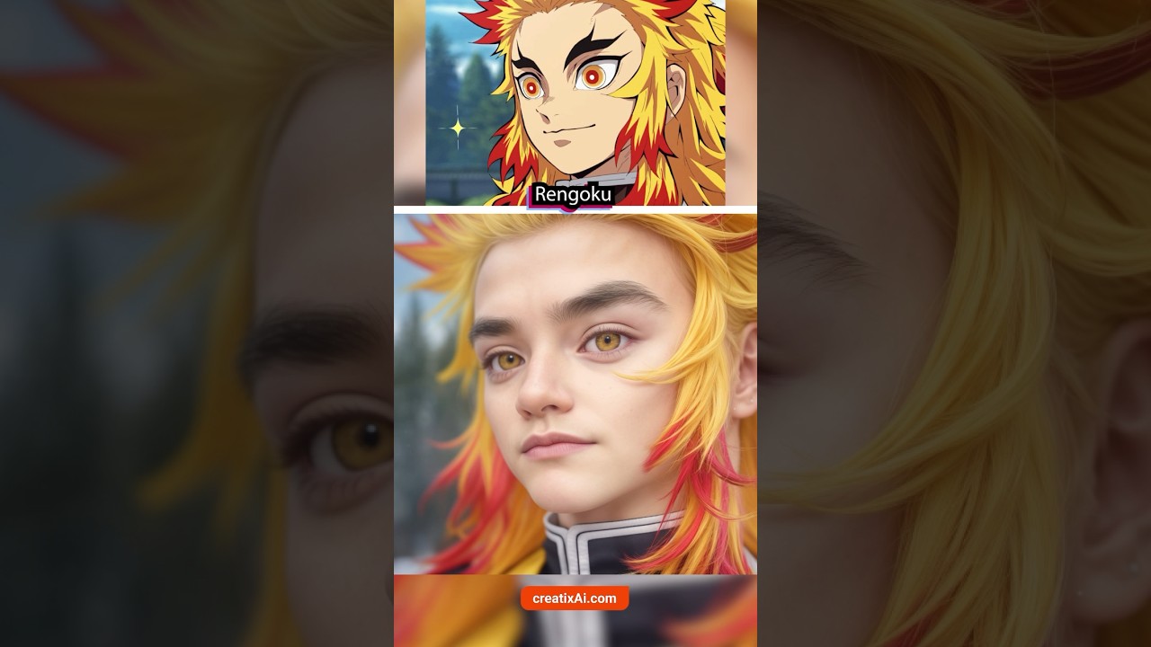 AI Demon Slayer Characters: Anime to Reality! 🎨🤖  Pt.2 // Stable Diffusion. Ai Art