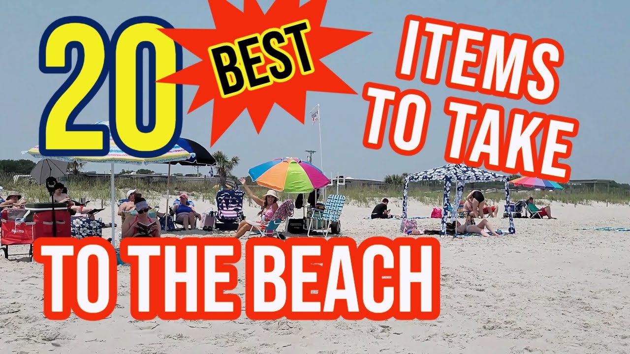 20 ITEMS YOU SHOULD ALWAYS PACK WITH YOUR BEACH BAG / TIPS-ESSENTIALS / THINGS TO CARRY TO THE BEACH