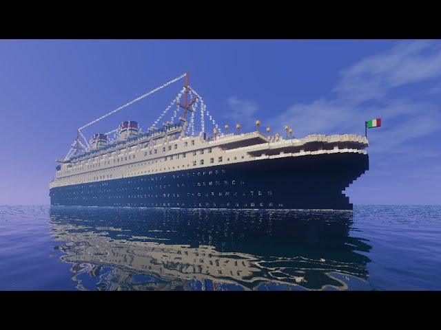 SS Rex [italian ocean liner] Minecraft Map