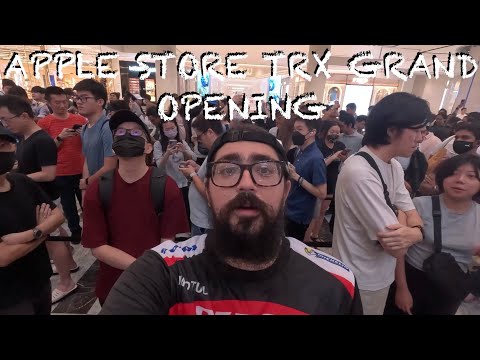 Apple The Exchange TRX Grand Opening Event! First Apple Store In Malaysia! iPhone 16