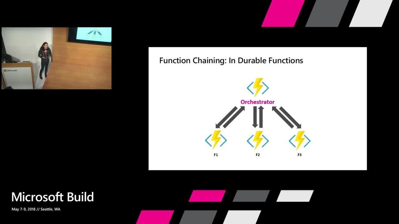 Break through the serverless barriers with Durable Functions : Build 2018