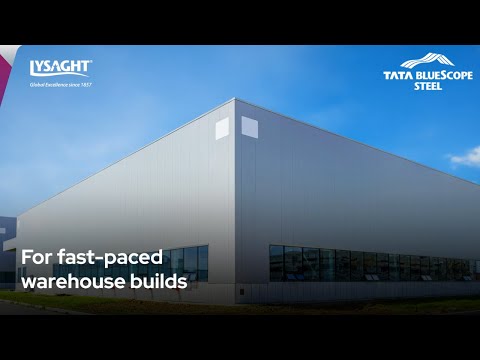 Build Stronger, Smarter Warehouses with TRIMDEK® 1015 | Tata BlueScope Steel