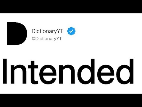 Intended Meaning in English