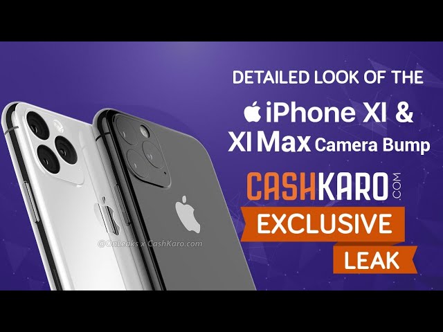 Here's the 2019 iPhone XI camera bump up close and detailed - PhoneArena