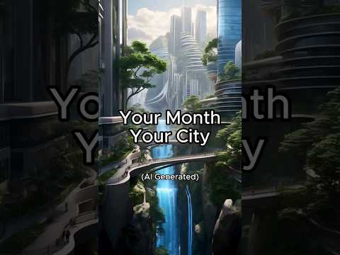 Ai Draws Your Month Your Futuristic City!