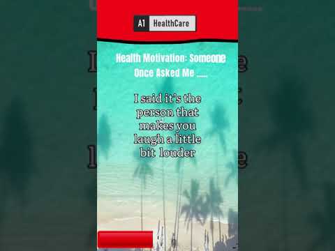 Health Motivation: Someone Once Asked Me…. #shorts