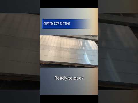 7075 T651 aluminum plates cutting
