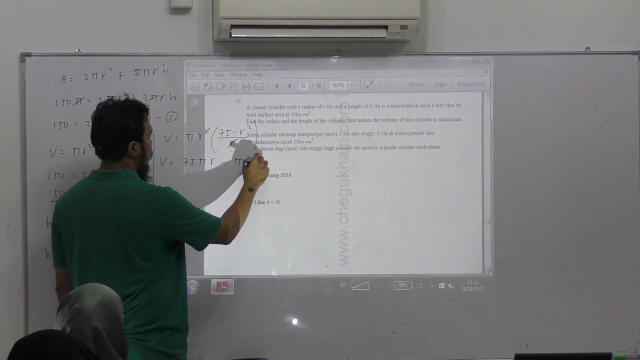 Matematik Tambahan Tingkatan 4 Pembezaan Video 1