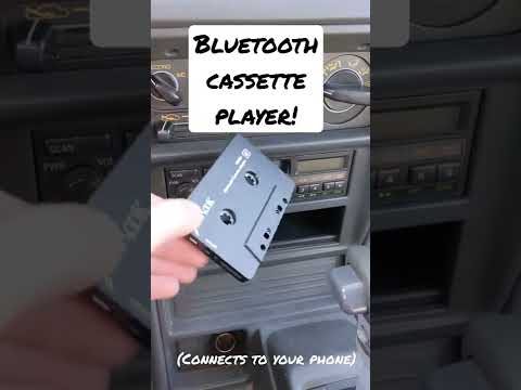 Bluetooth cassette adapter
