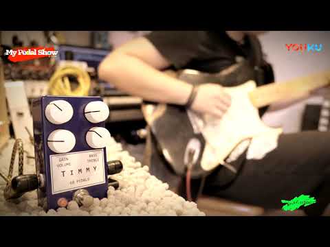 68 Pedals Timmy v1 clone Overdrive Guitar Pedal - Blue | Reverb