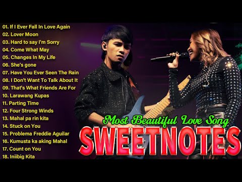 SWEETNOTES NEW PLAYLIST NONSTOP 2024 💖 FULL ALBUM OPM TAGALOG LOVE SONGS 💖 TRENDING SWEETNOTES