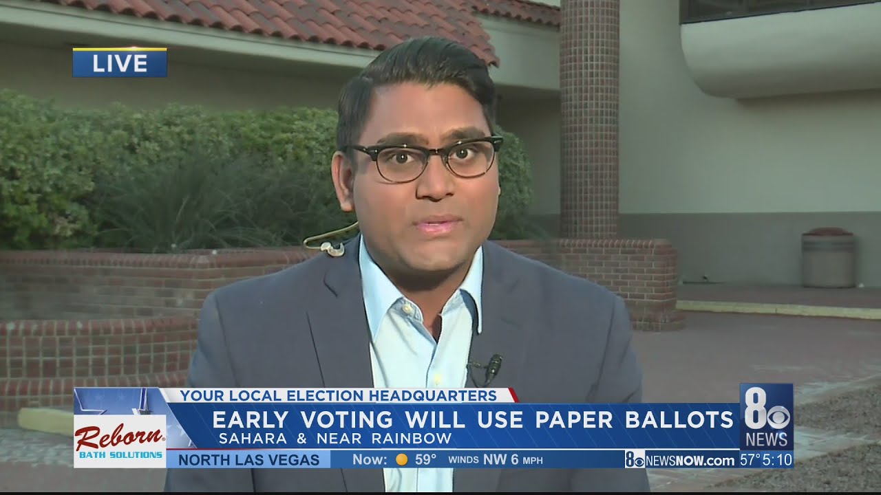 Nevada Democrats prepare for early voting, will use paper ballots