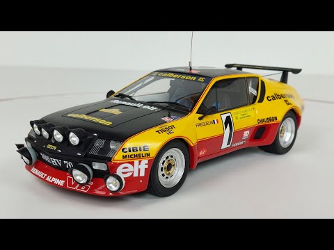 Alpine A310 V6 Gr.5 Rallye International d'Armor 1977 G.Frequelin-J.Delaval by otto ottomobile 1:18
