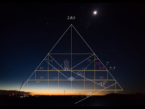 Thoth's Great Pyramid Fibonacci Design