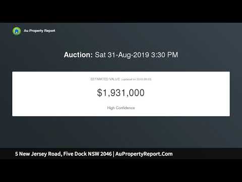 5 New Jersey Road, Five Dock NSW 2046 | AuPropertyReport.Com