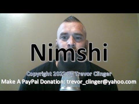 How To Say Nimshi