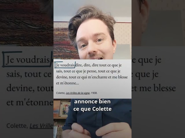 Sido (1930) et Les Vrilles de la vigne, Colette : 🗝️ 3 citations clés ...