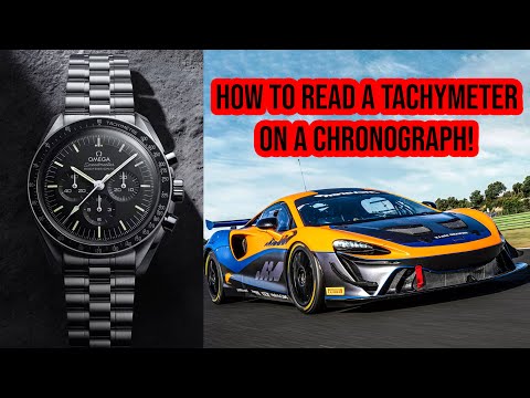 How to use a Tachymeter on a chronograph Watch